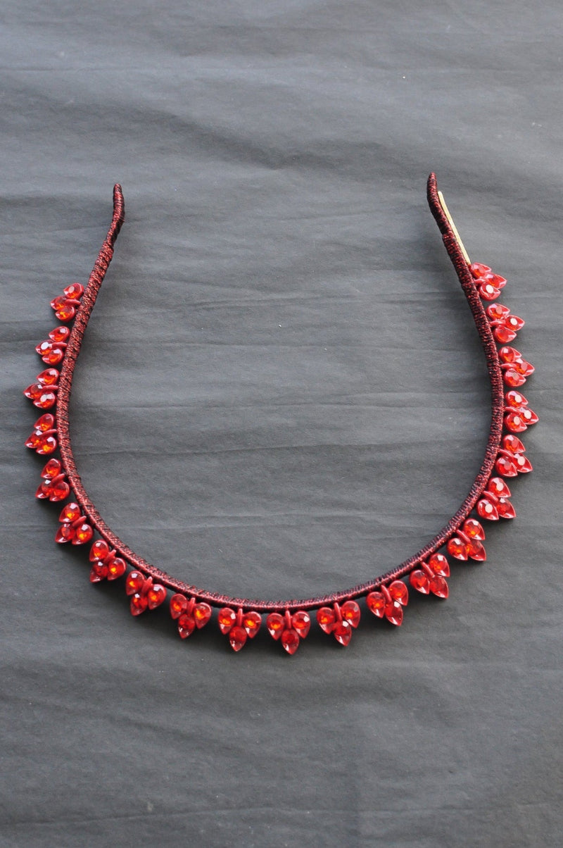 Zenni Headband Red – A’EL ESTE